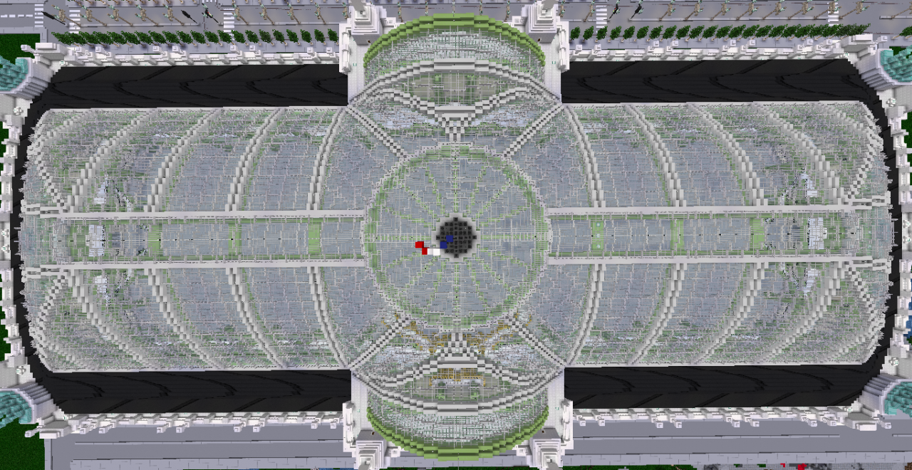 Grand Palais - Paris - World's Fair 1900 Minecraft Map