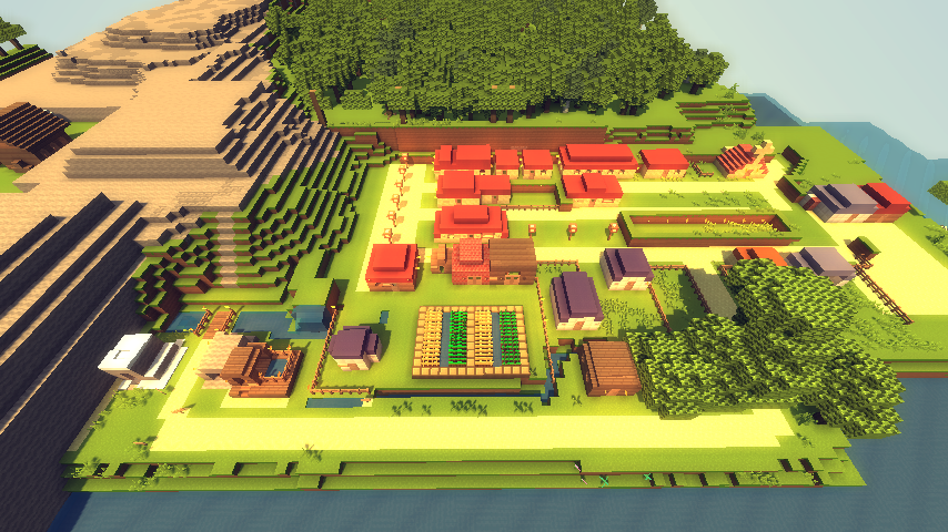 Harvest Moon: A Wonderful Life/Friends of Mineral Town Minecraft Map