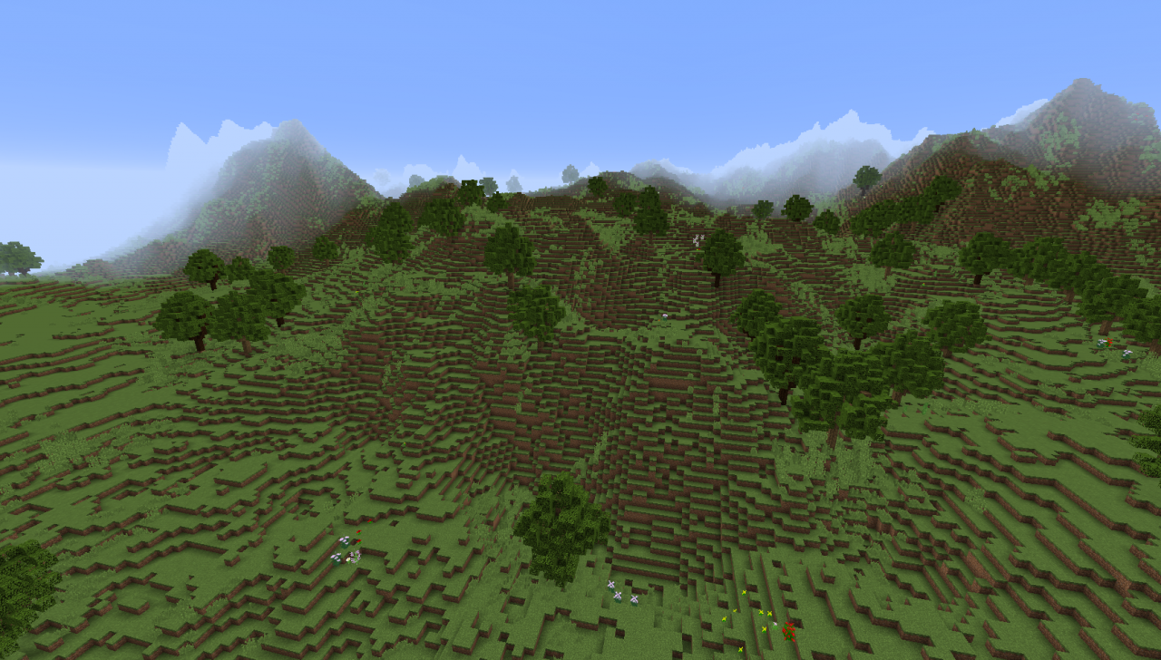 [3028-3028]Custom Realistic Terrain Minecraft Map