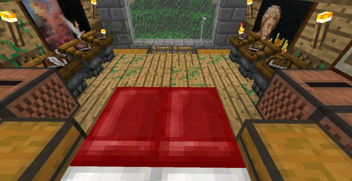 hidden river house (biomes a plenty and quark mods) Minecraft Map