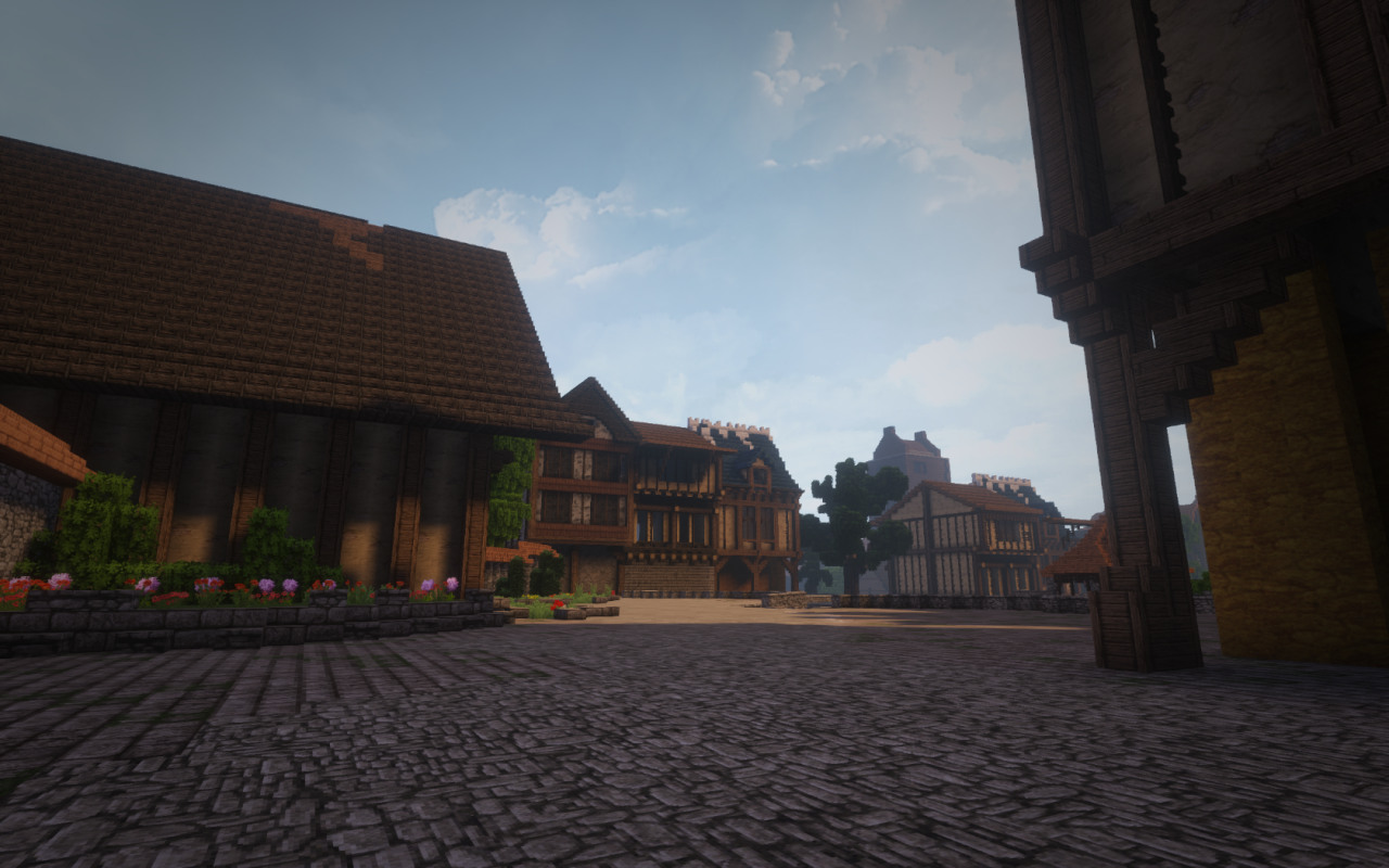 Witcher - NOVIGRAD (inspiration Witcher 3) Minecraft Map