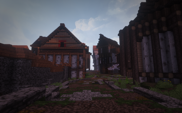 Witcher - NOVIGRAD (inspiration Witcher 3) Minecraft Map