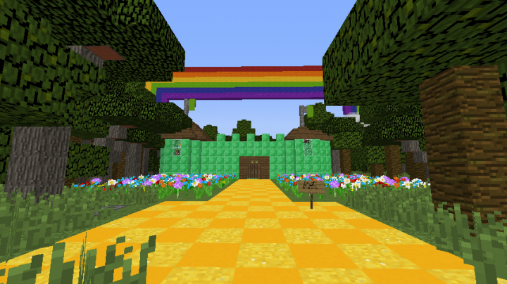 Wizard of Oz: Minecraft Version Minecraft Map