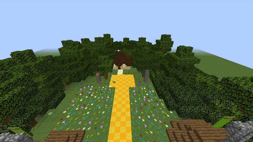Wizard of Oz: Minecraft Version Minecraft Map