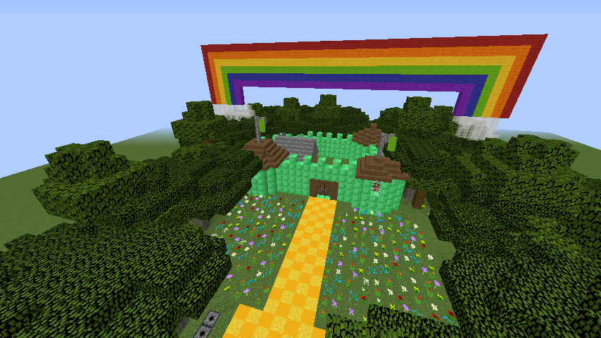 Wizard of Oz: Minecraft Version Minecraft Map