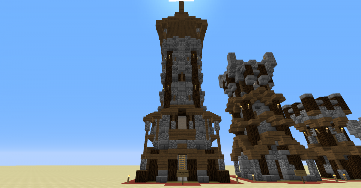 Tower Pack [For Server Spawns Or Builds] Minecraft Map