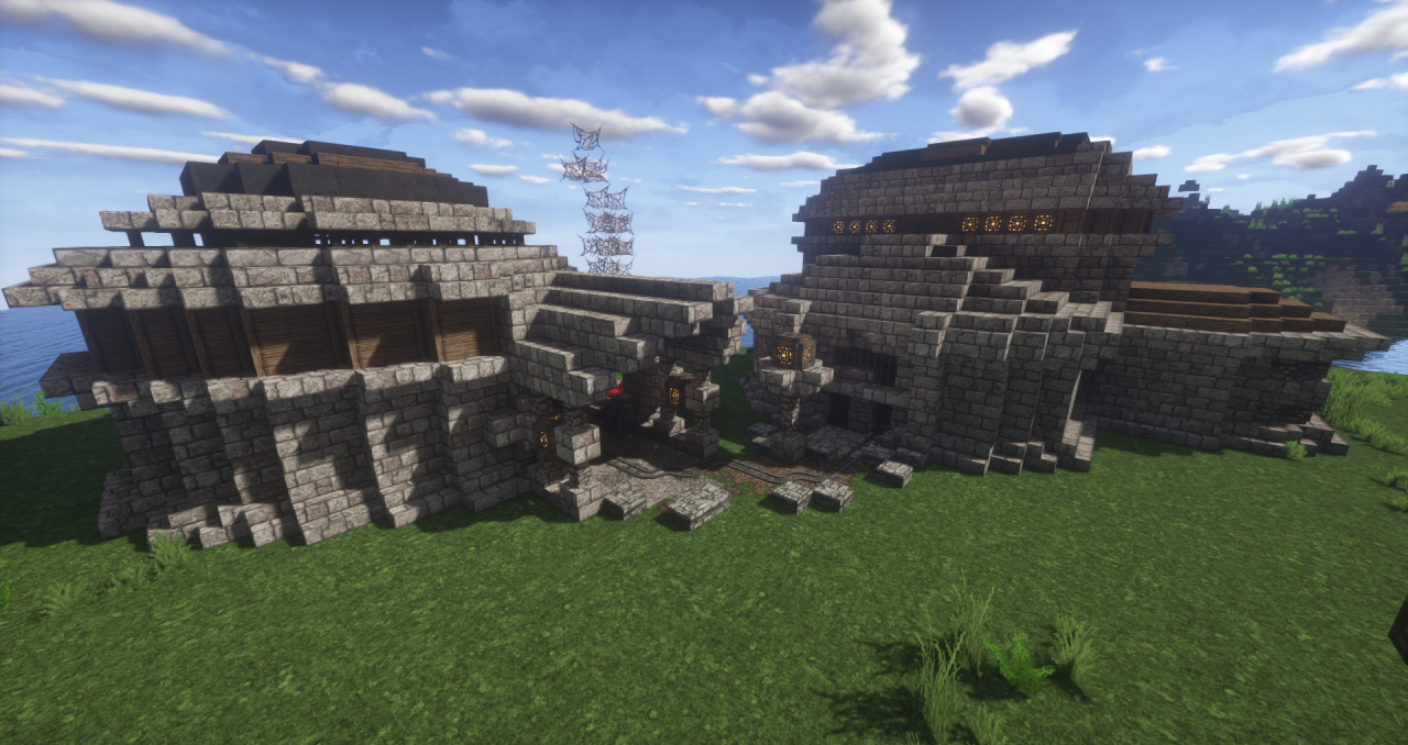 Industrial Building Collection Minecraft Map