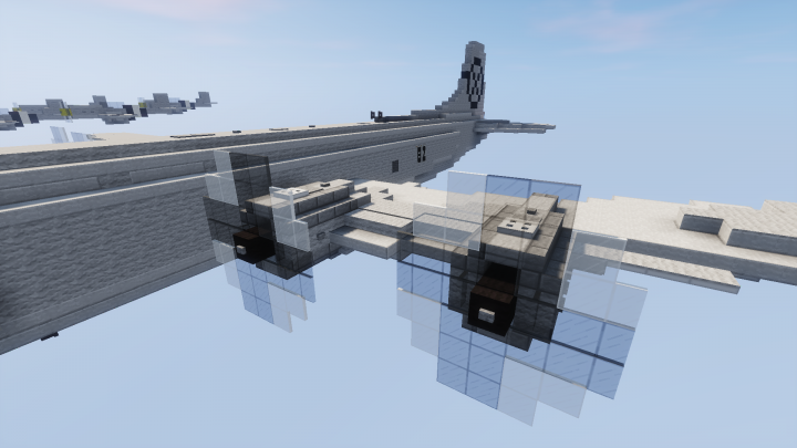 USAF Boeing B-29 Superfortress & P-51 Mustang 1,5:1 +Download Minecraft Map