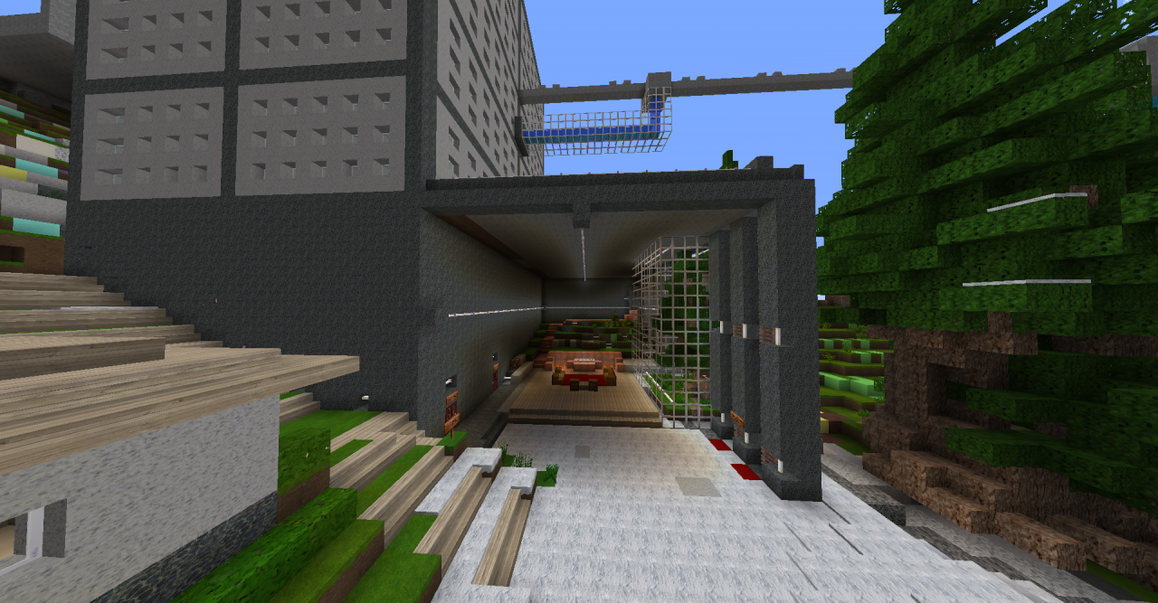 Snow Processing Complex Minecraft Map