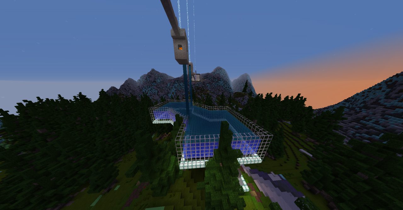 Snow Processing Complex Minecraft Map