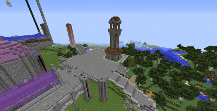 Inspired Nebris base survival world Minecraft Map