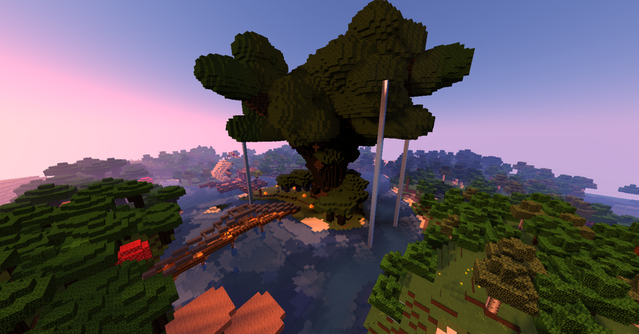 Survival/Server spawn Minecraft Map