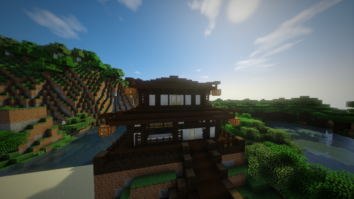 ~Satoru~ Japanese Shrine House Minecraft Map