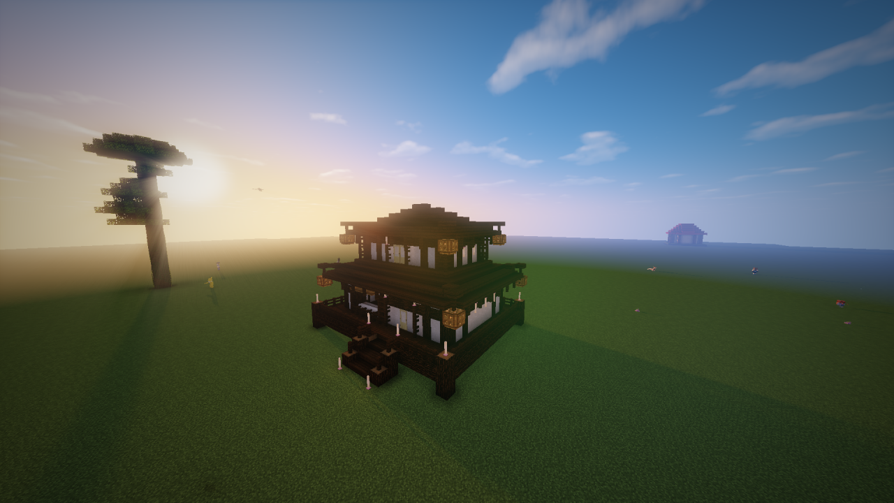 ~Satoru~ Japanese Shrine House Minecraft Map