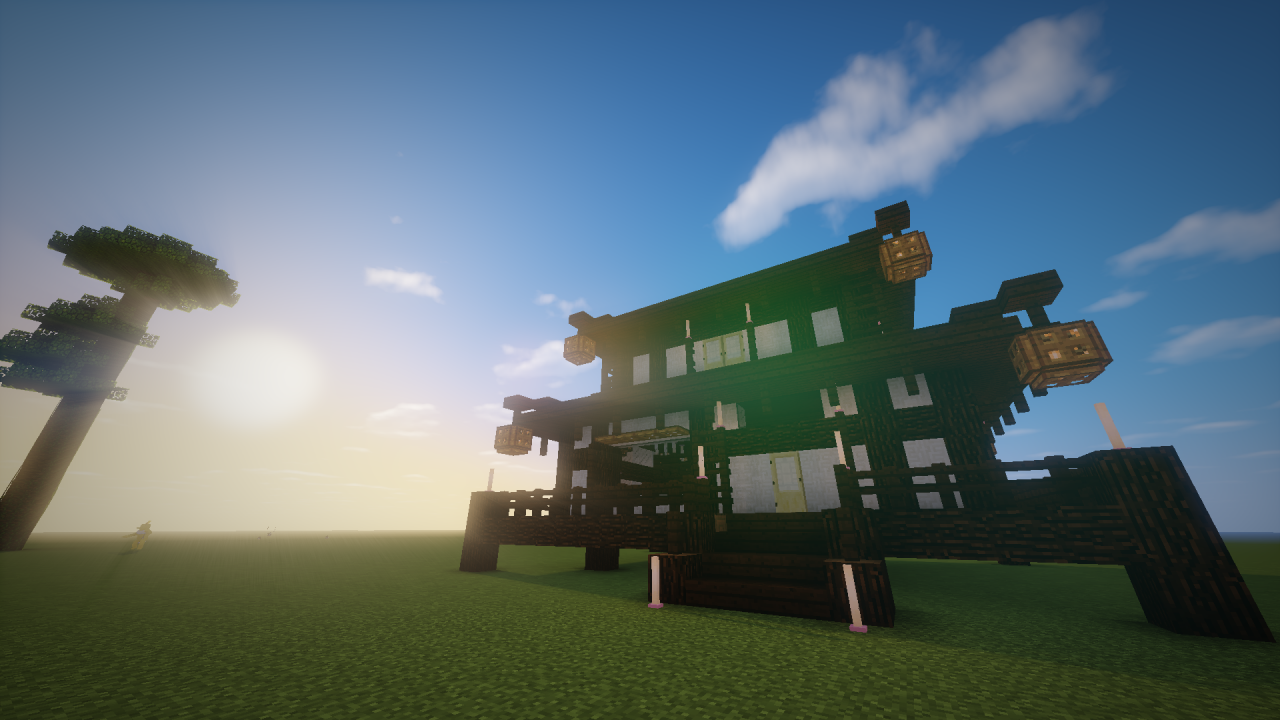 ~Satoru~ Japanese Shrine House Minecraft Map