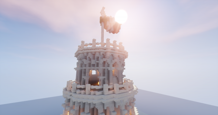 The [Leaning] Tower of Pisa (+ Timelapse) Minecraft Map