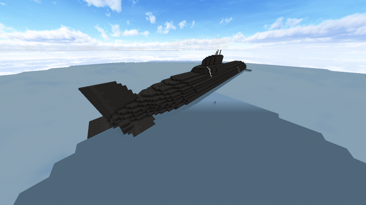 Typhoon Class Submarine Minecraft Map