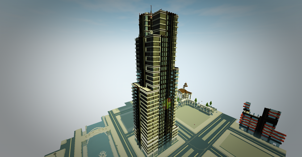 Modern Building of Wernon Corporation Minecraft Map