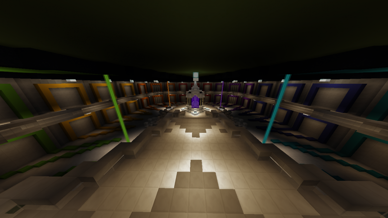 Nether hub snapshot 17w06a Minecraft Map