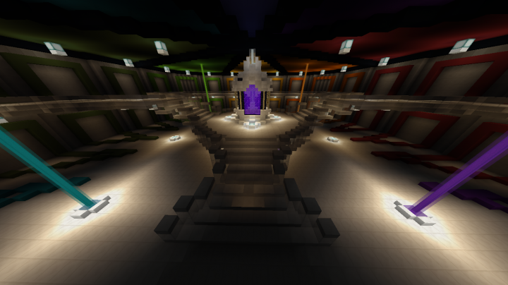 Nether hub snapshot 17w06a Minecraft Map