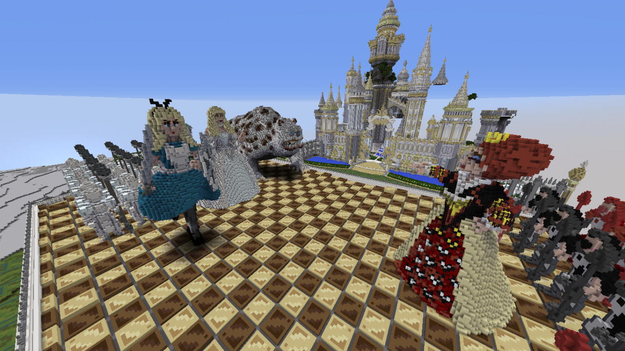Alice in wonderland - NewHeaven Minecraft Map