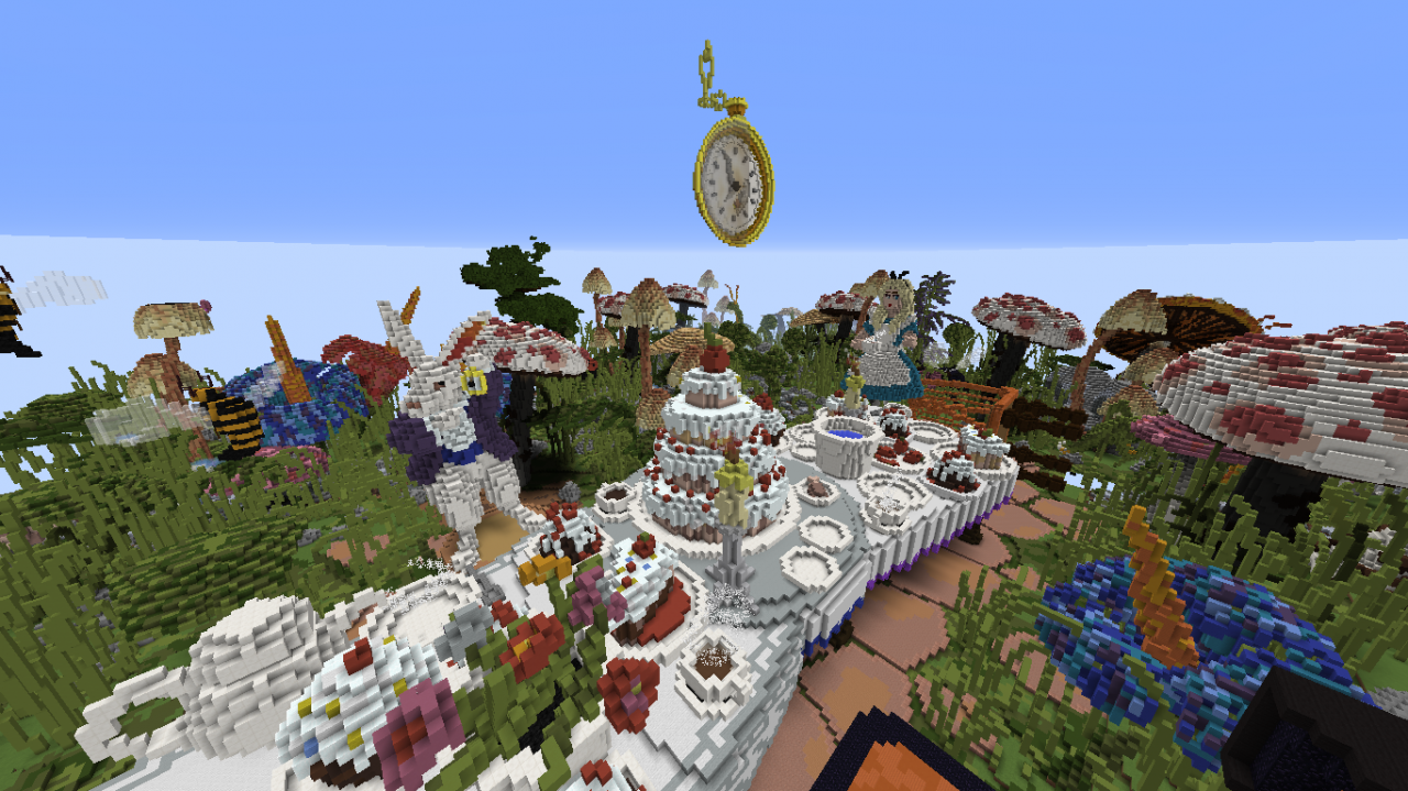 Alice in wonderland - NewHeaven Minecraft Map