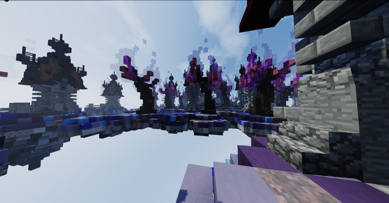 𝓗𝔢𝔯𝔯𝔰𝔠𝔥𝔞𝔣𝔱 𝔡𝔢𝔯 𝔉𝔩𝔞𝔪𝔪𝔢 | The Empire of Flame [Skywars Map] Minecraft Map