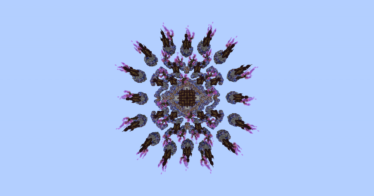 𝓗𝔢𝔯𝔯𝔰𝔠𝔥𝔞𝔣𝔱 𝔡𝔢𝔯 𝔉𝔩𝔞𝔪𝔪𝔢 | The Empire of Flame [Skywars Map] Minecraft Map