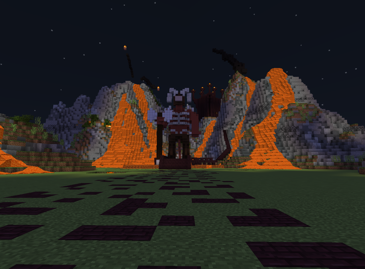 Hybrid contest The Spined Hollowbrute Minecraft Map