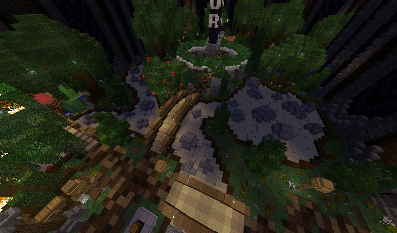 Massive Red Castle ULTIMATE BUILD COMPLETE Minecraft Map