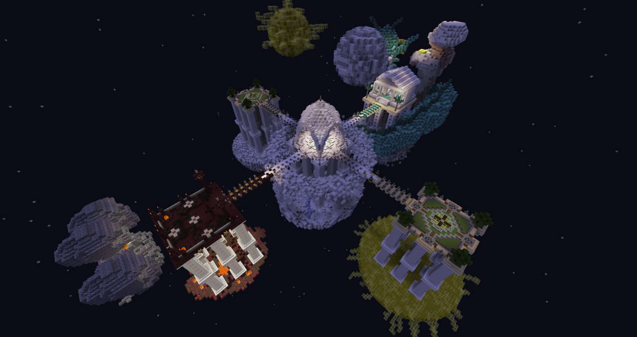 God Hub/Spawn Minecraft Map