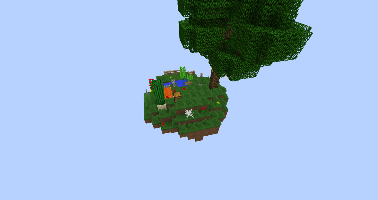 skyblock islands pack Minecraft Map