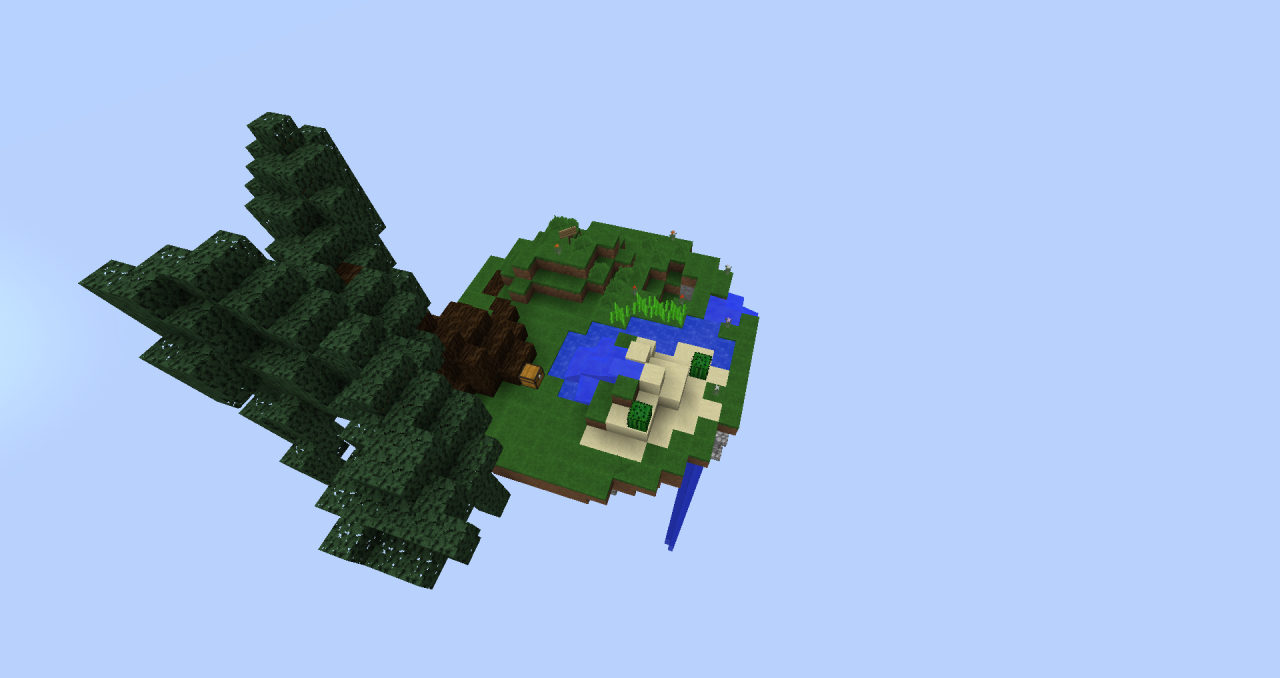 skyblock islands pack Minecraft Map