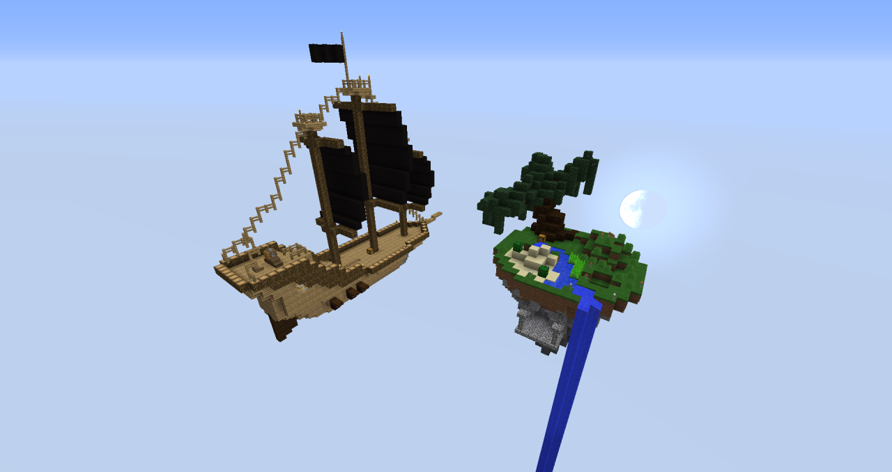 skyblock islands pack Minecraft Map
