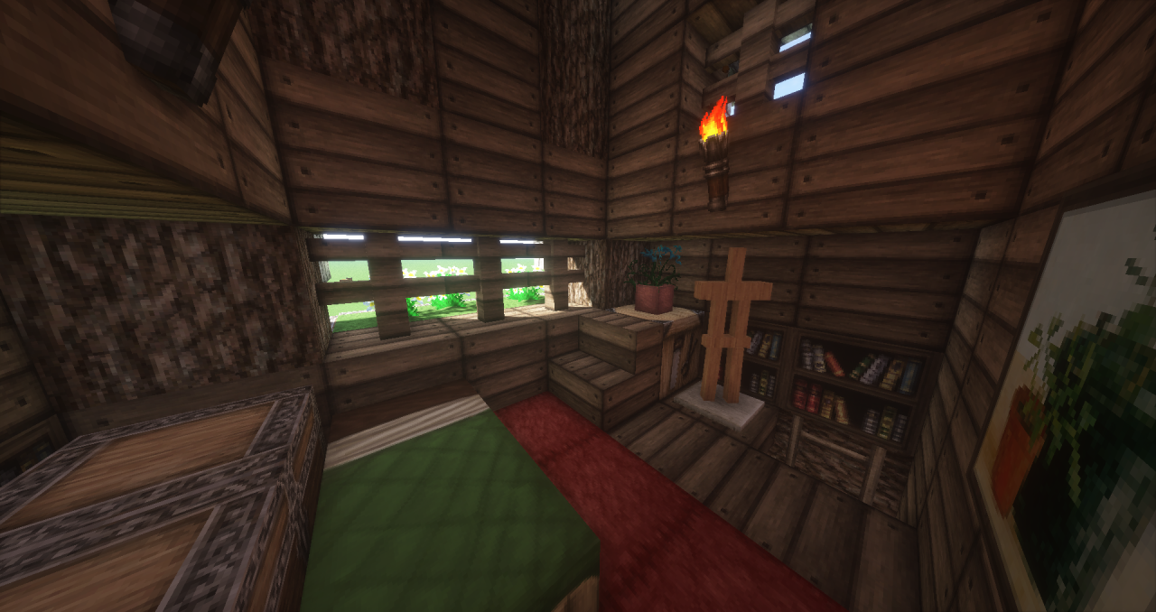 Medieval Apartment House (.schematic) Minecraft Map