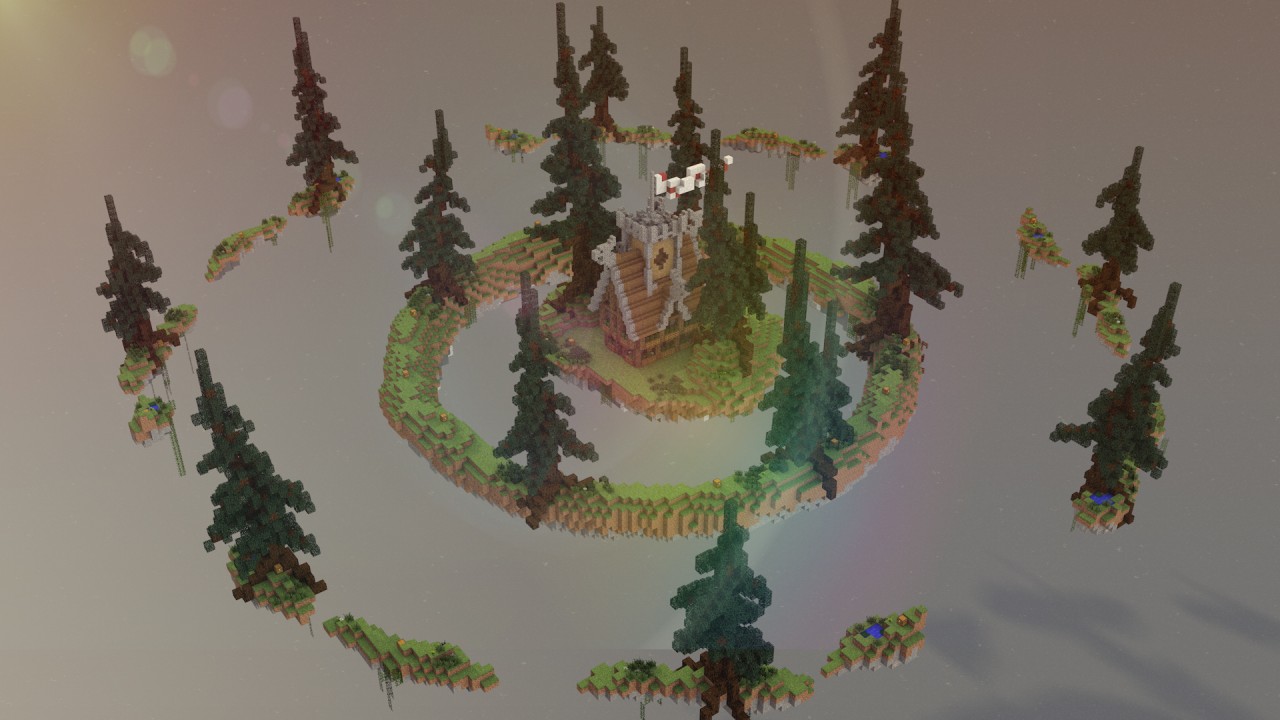 Mediv - a medieval skywars map Minecraft Map