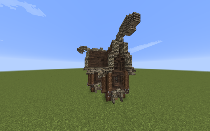 Medieval rustic house + [DOWNLOAD] by Thebastboyisreal Minecraft Map