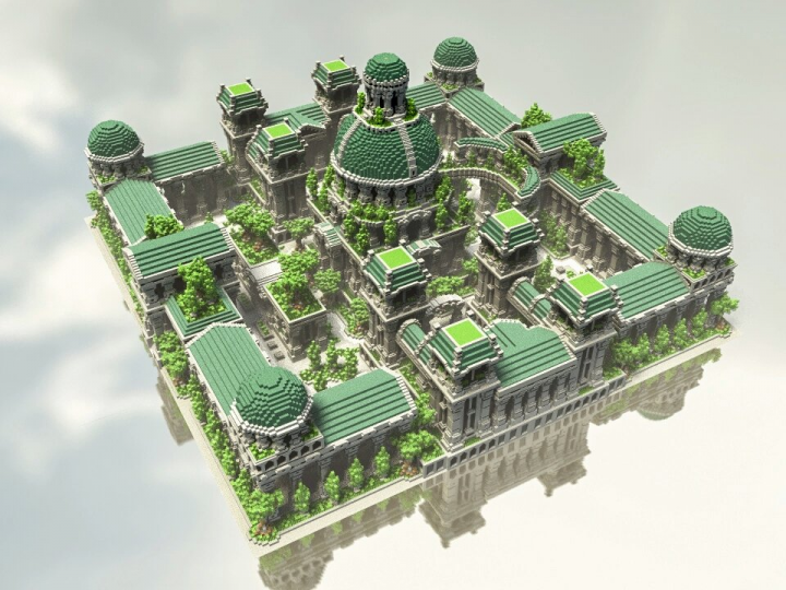 Spawn by: AztechBuildz Minecraft Map