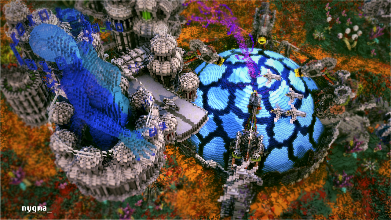 C&3- R.E. Minecraft Map