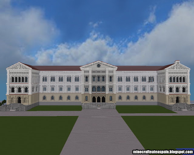 Replica Minecraft, University Literary Building, University of Deusto ...