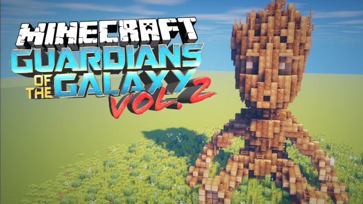 Baby Groot (Guardians Of The Galaxy Vol. 2) Minecraft Project
