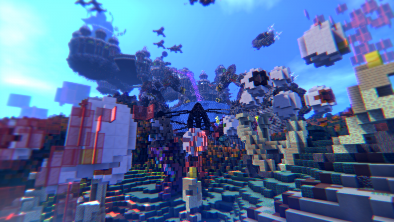 C&3- R.E. Minecraft Map