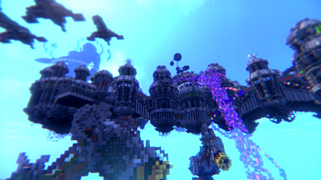 C&3- R.E. Minecraft Map