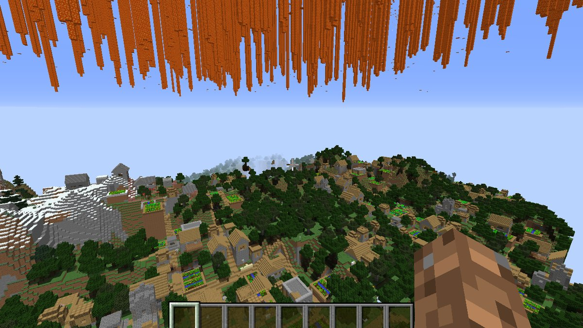 Custom Lava Rain Challenge Map, 100+ Villages, #SaveTheVillagers From ...