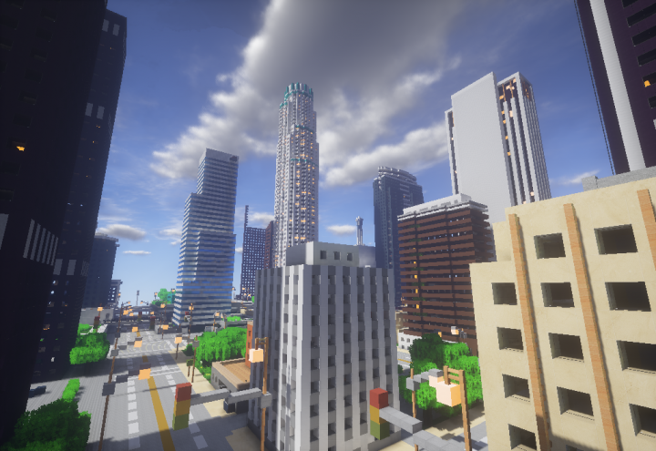 [GN] Downtown Los Angeles Minecraft Map