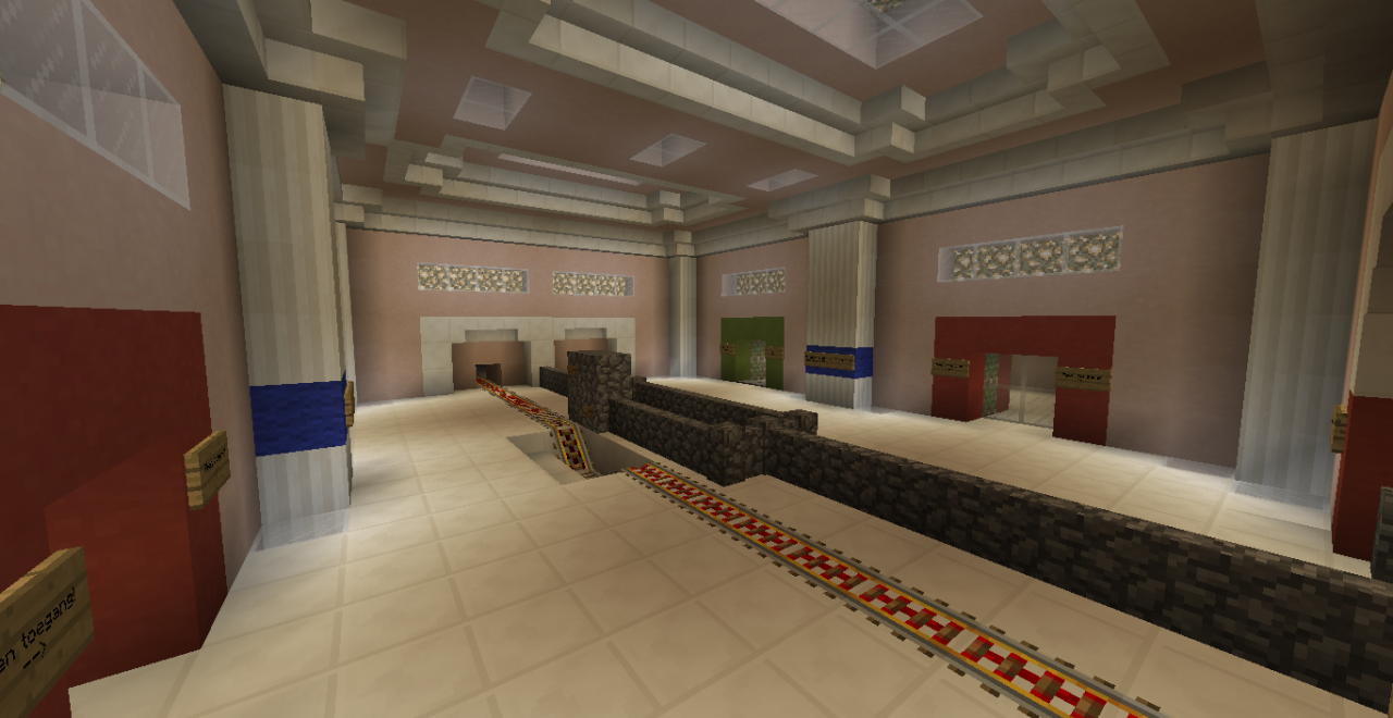 Automated Subway System Minecraft Map