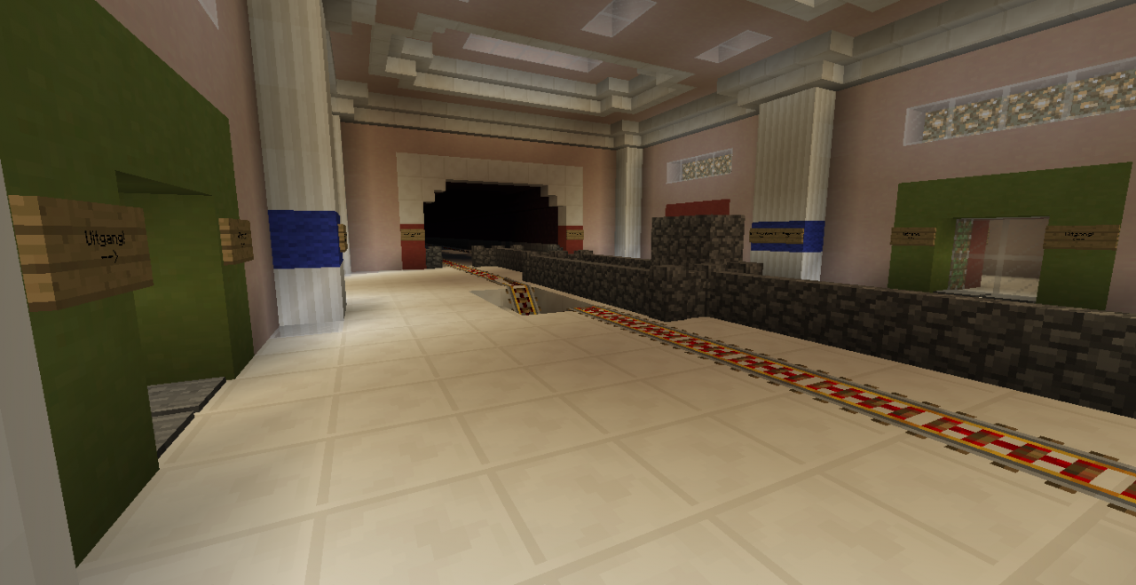 Automated Subway System Minecraft Map