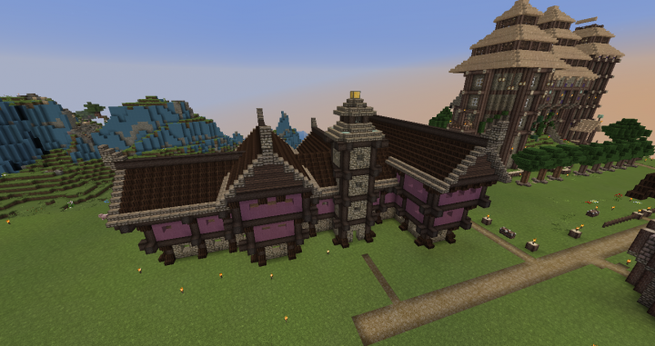 Various Building Projects Ive been working on Minecraft Map