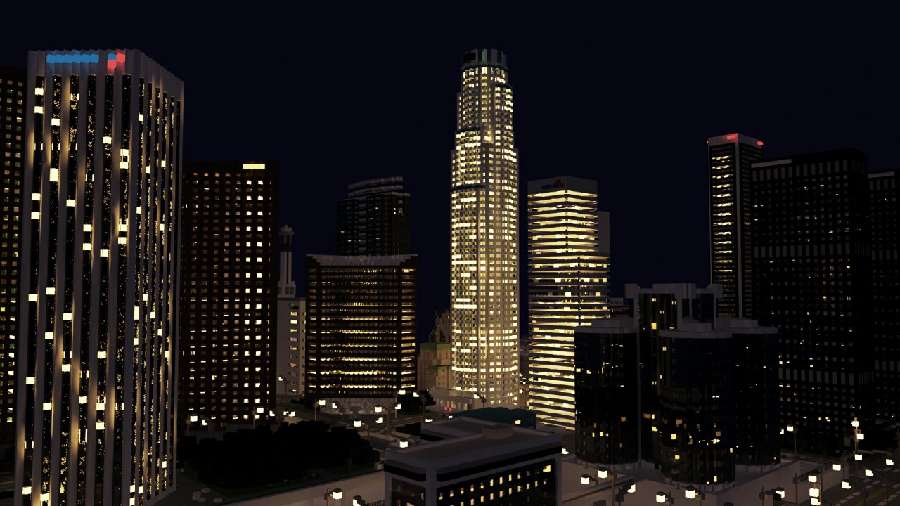 [GN] Downtown Los Angeles Minecraft Map