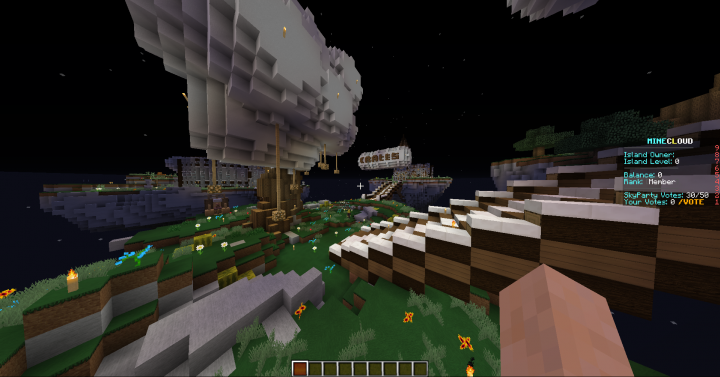 MineCloud SkyBlock Minecraft Server